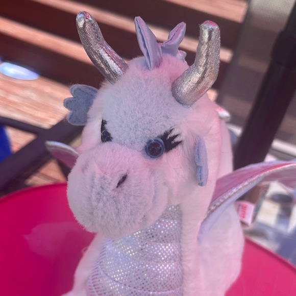 GANZ | Toys | Webkins Ice Dragon By Ganz Plush Stuffed Animal X10 Size ...